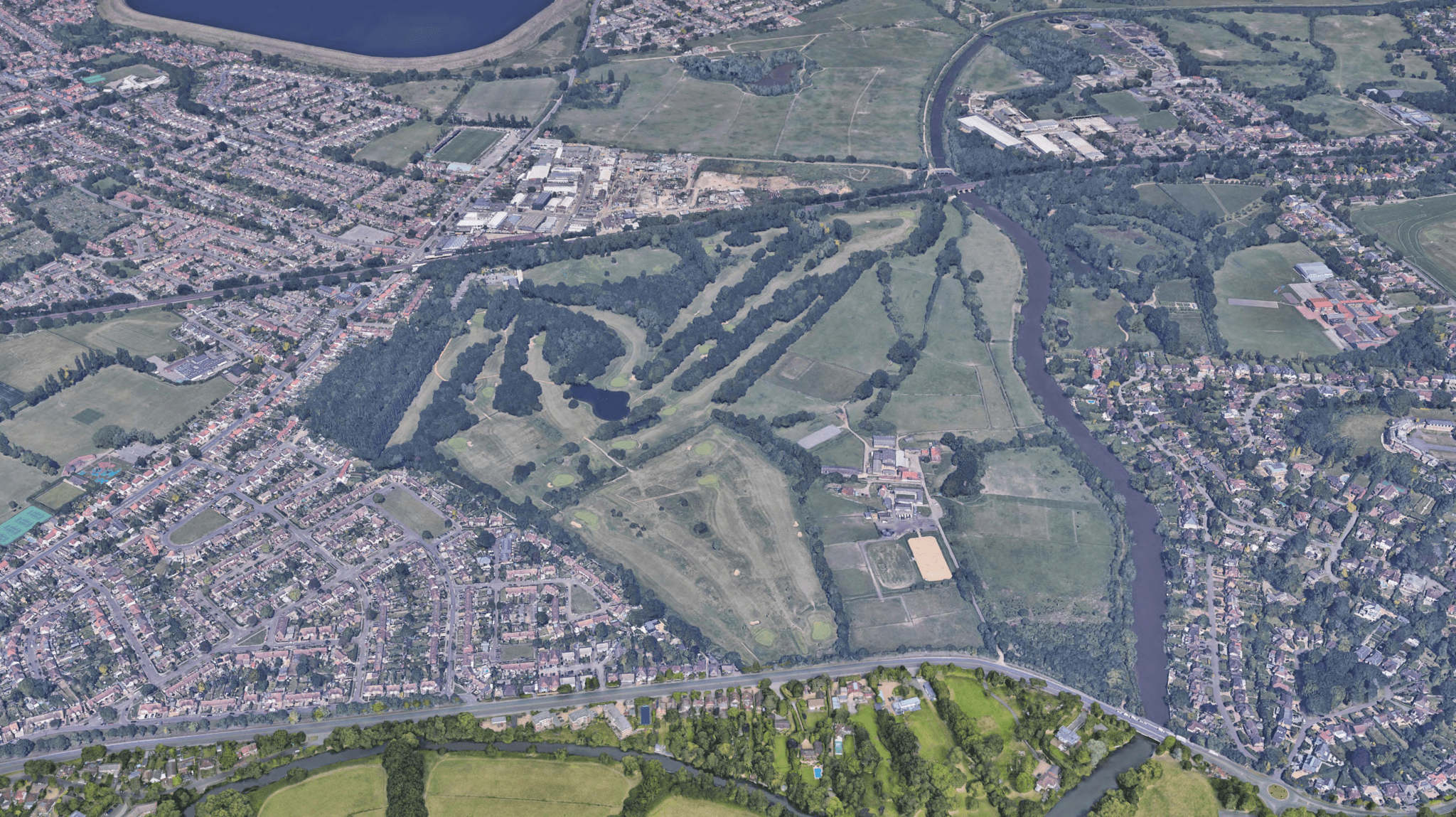 The Site - Hersham Park