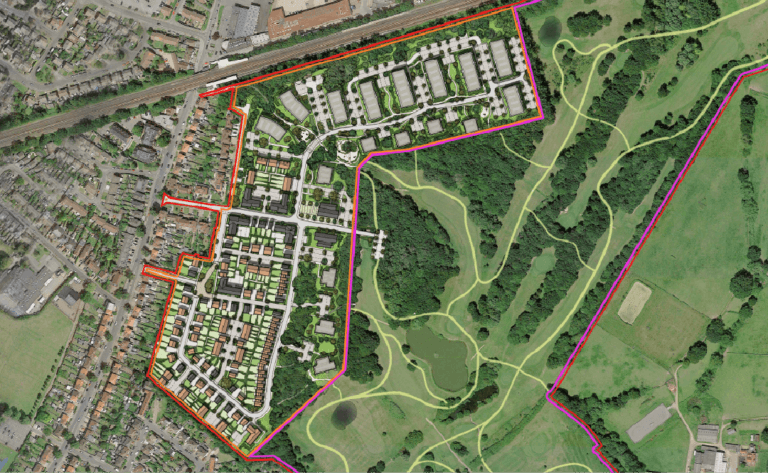 Proposals and scheme evolution - Hersham Golf Club